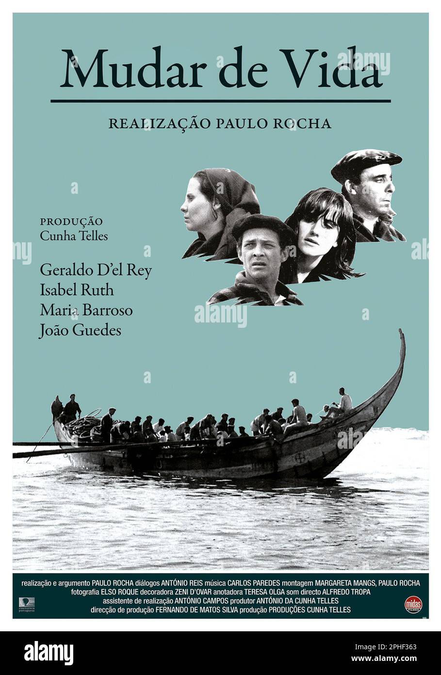 CHANGE OF LIFE (1966) -Original title: MUDAR DE VIDA-, directed by PAULO ROCHA. Credit ...