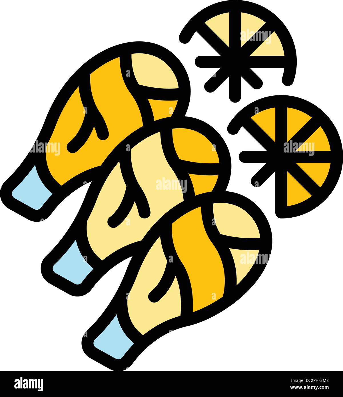 Barbecue chicken icon. Outline Barbecue chicken vector icon for web ...