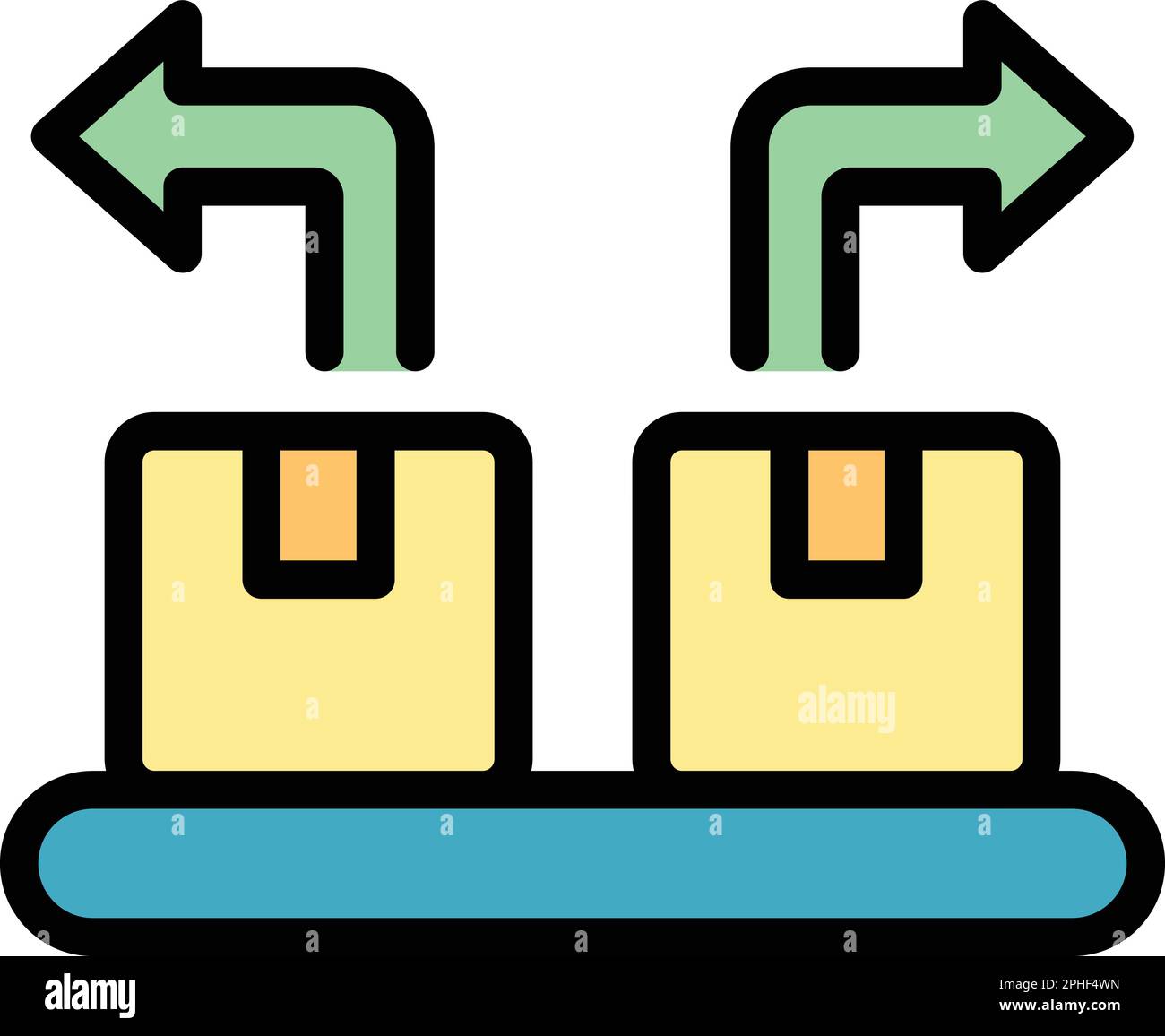 Delivery order icon. Outline Delivery order vector icon for web design ...