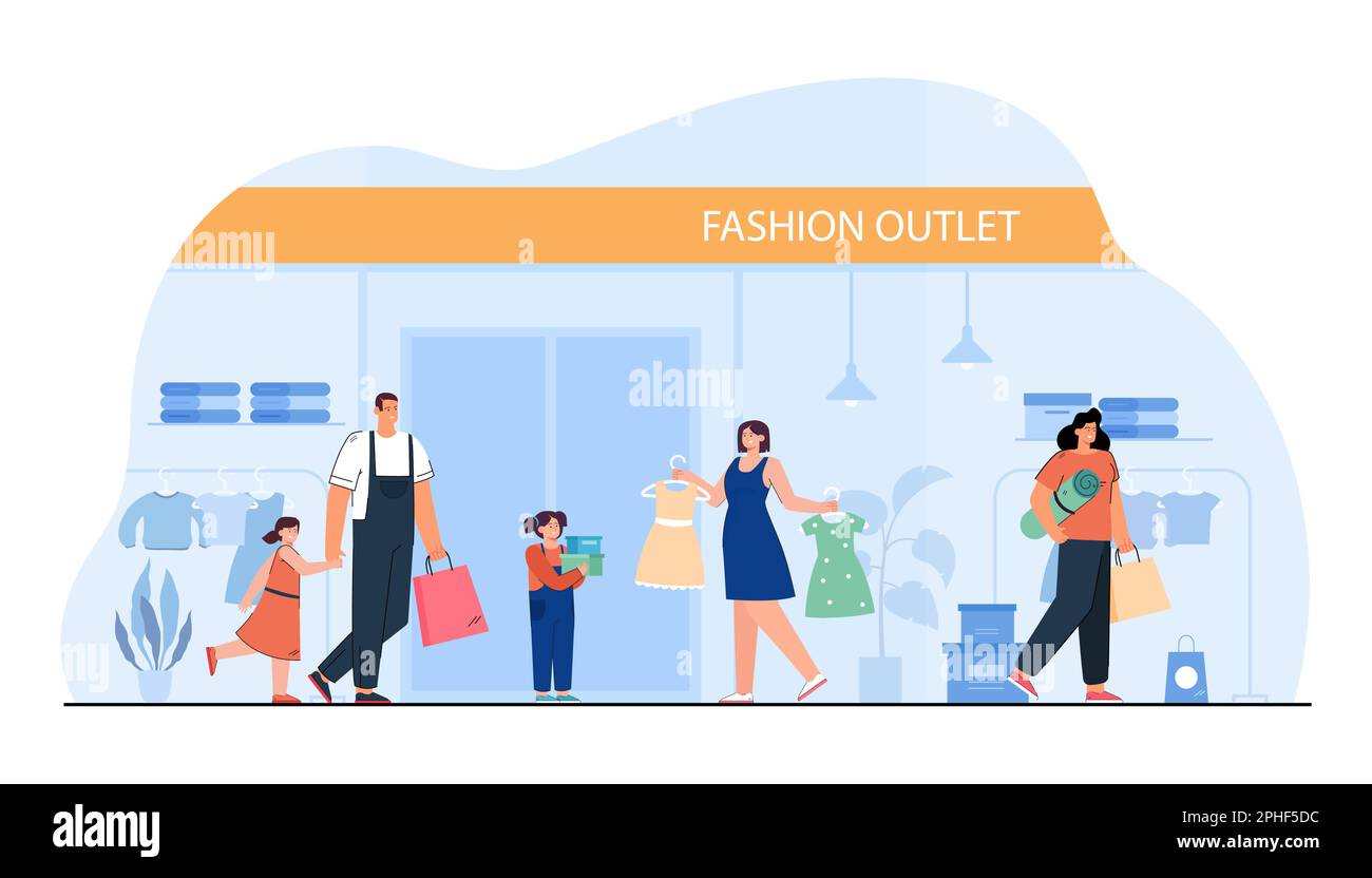 Consumerism consumers Stock Vector Images - Alamy