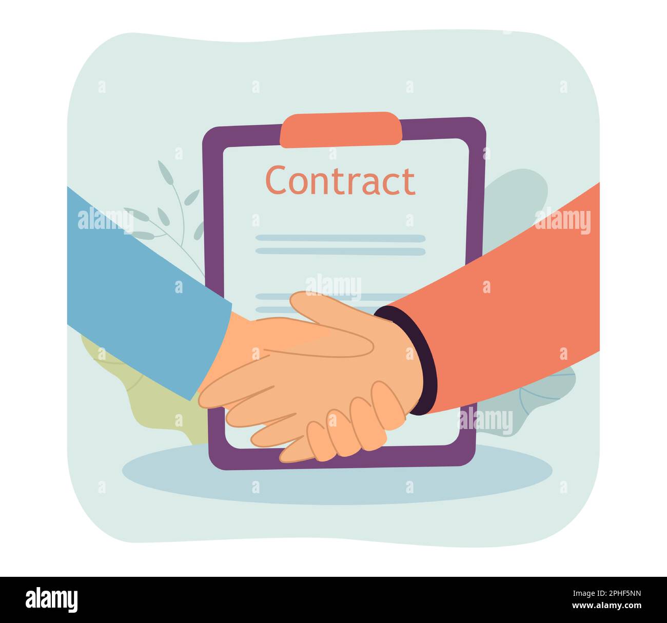 Hands businessman signing contract Stock Vector Images - Alamy