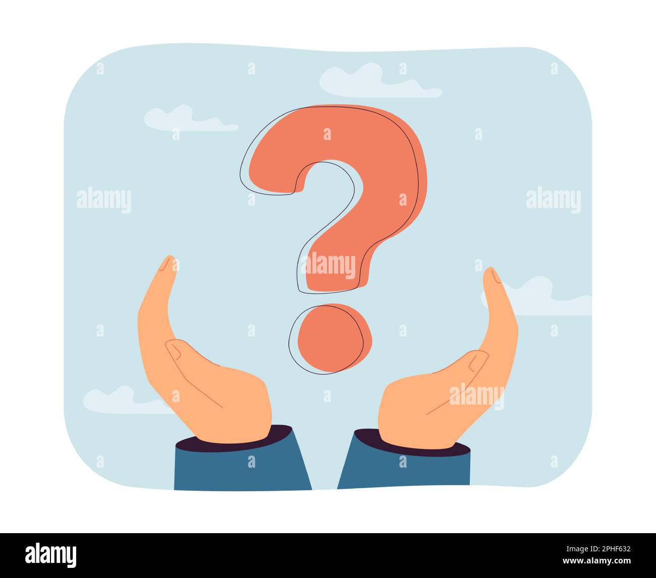 Conference question mark Stock Vector Images - Alamy