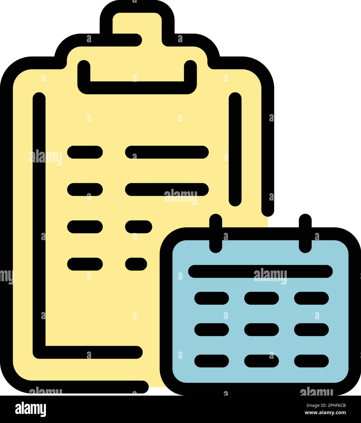 Calendar order icon. Outline Calendar order vector icon for web design ...