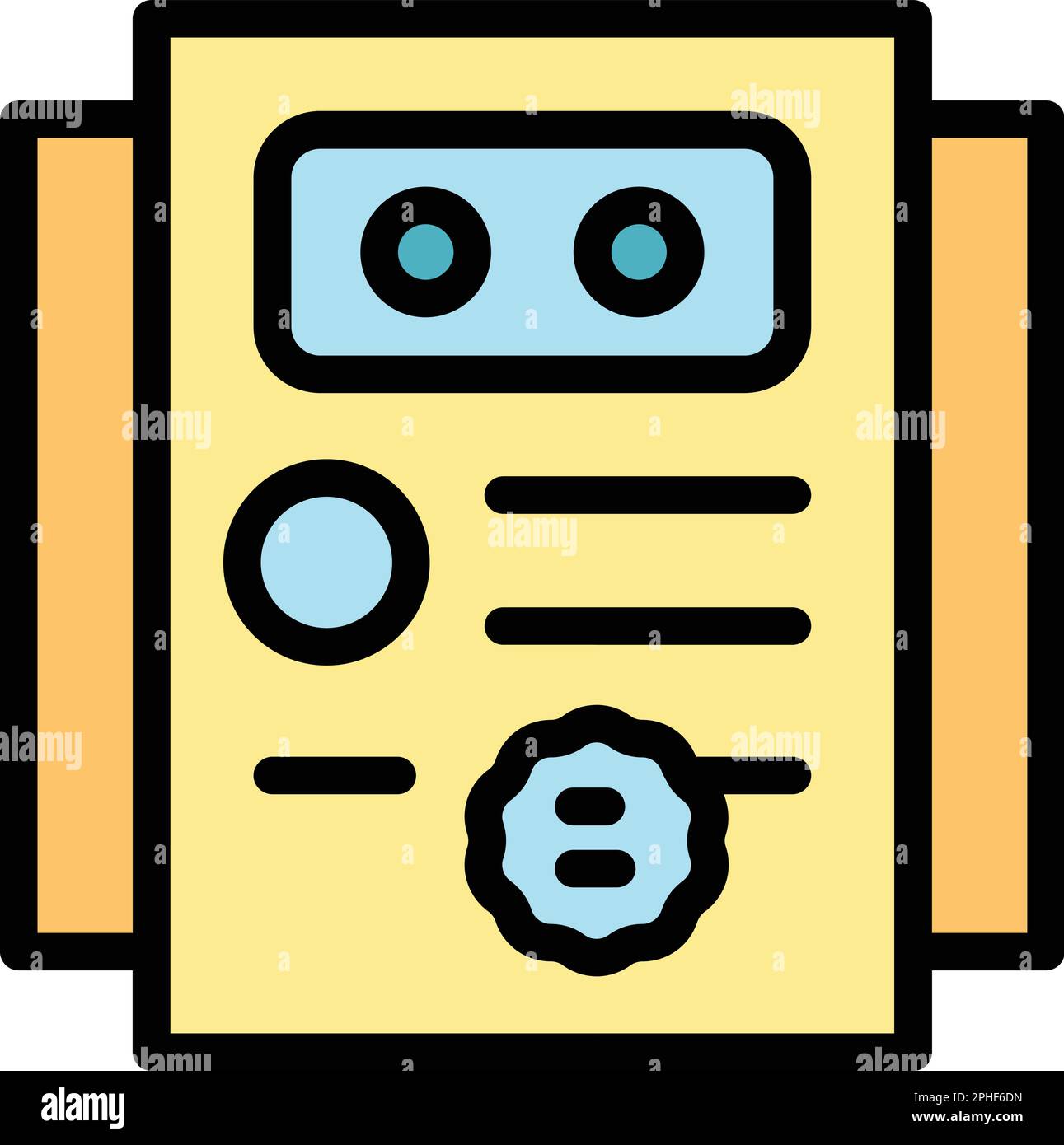 Test result icon. Outline Test result vector icon for web design ...