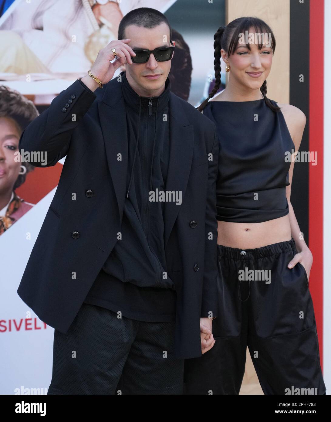 Los Angeles, USA. 27th Mar, 2023. (L-R) Bryan Pearn and Ava Michelle ...