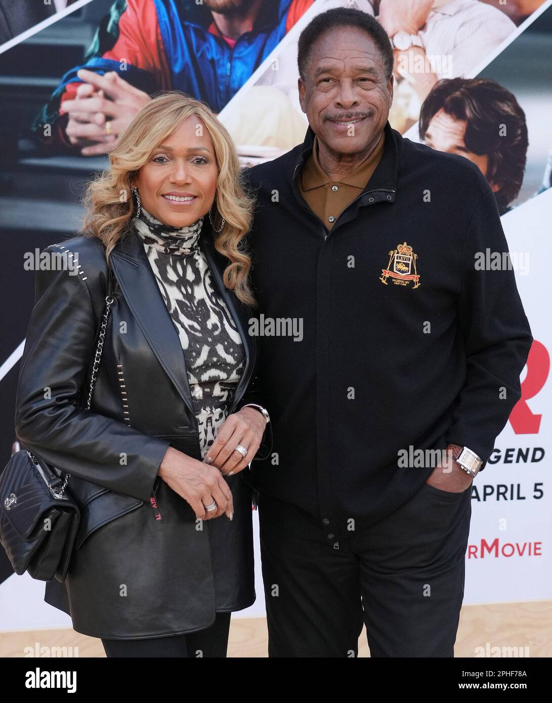 Los Angeles, USA. 27th Mar, 2023. (L-R) Tonya Turner and Dave Winfield ...