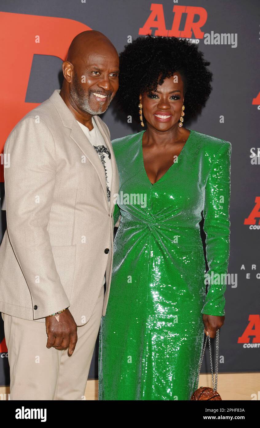 LOS ANGELES, CALIFORNIA - MARCH 27: Julius Tennon, Viola Davis attends ...