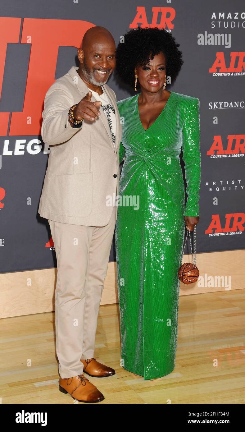 LOS ANGELES, CALIFORNIA - MARCH 27: Julius Tennon, Viola Davis attends ...