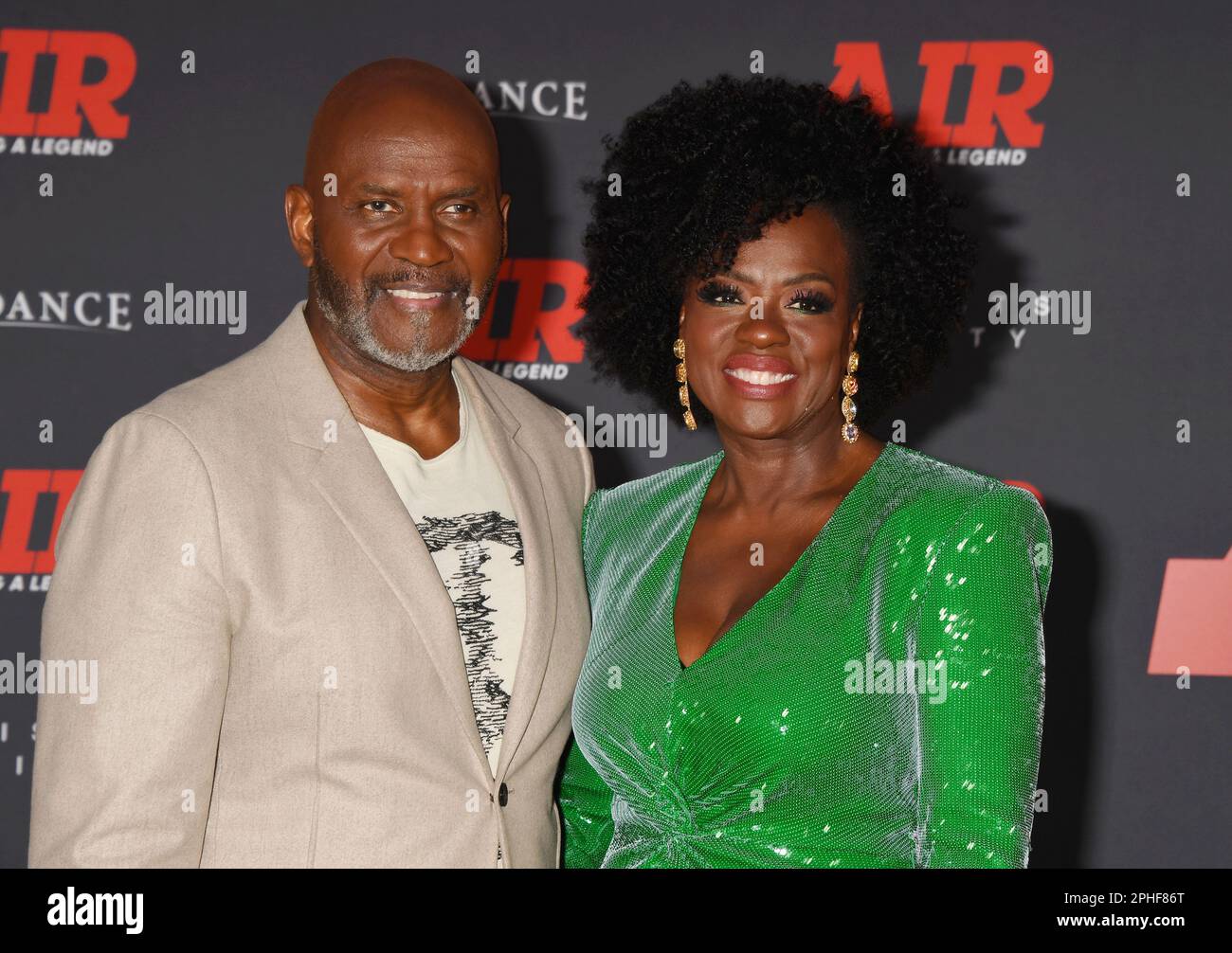 LOS ANGELES, CALIFORNIA - MARCH 27: Julius Tennon, Viola Davis attends ...