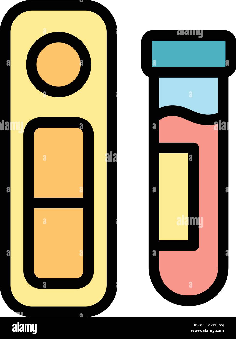 Laboratory Test Icon Outline Laboratory Test Vector Icon For Web