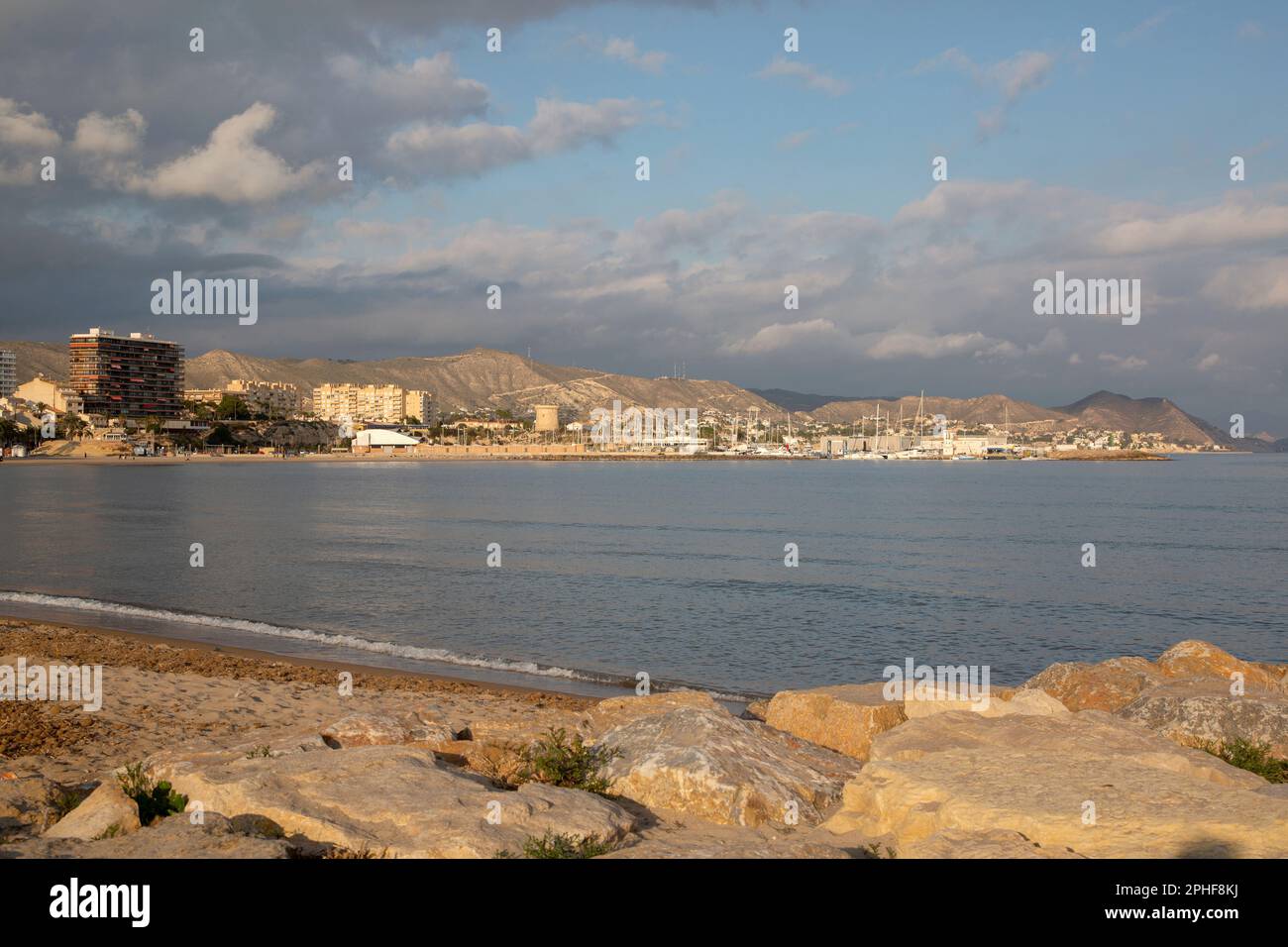 Spain beach campello port hi-res stock photography and images - Alamy
