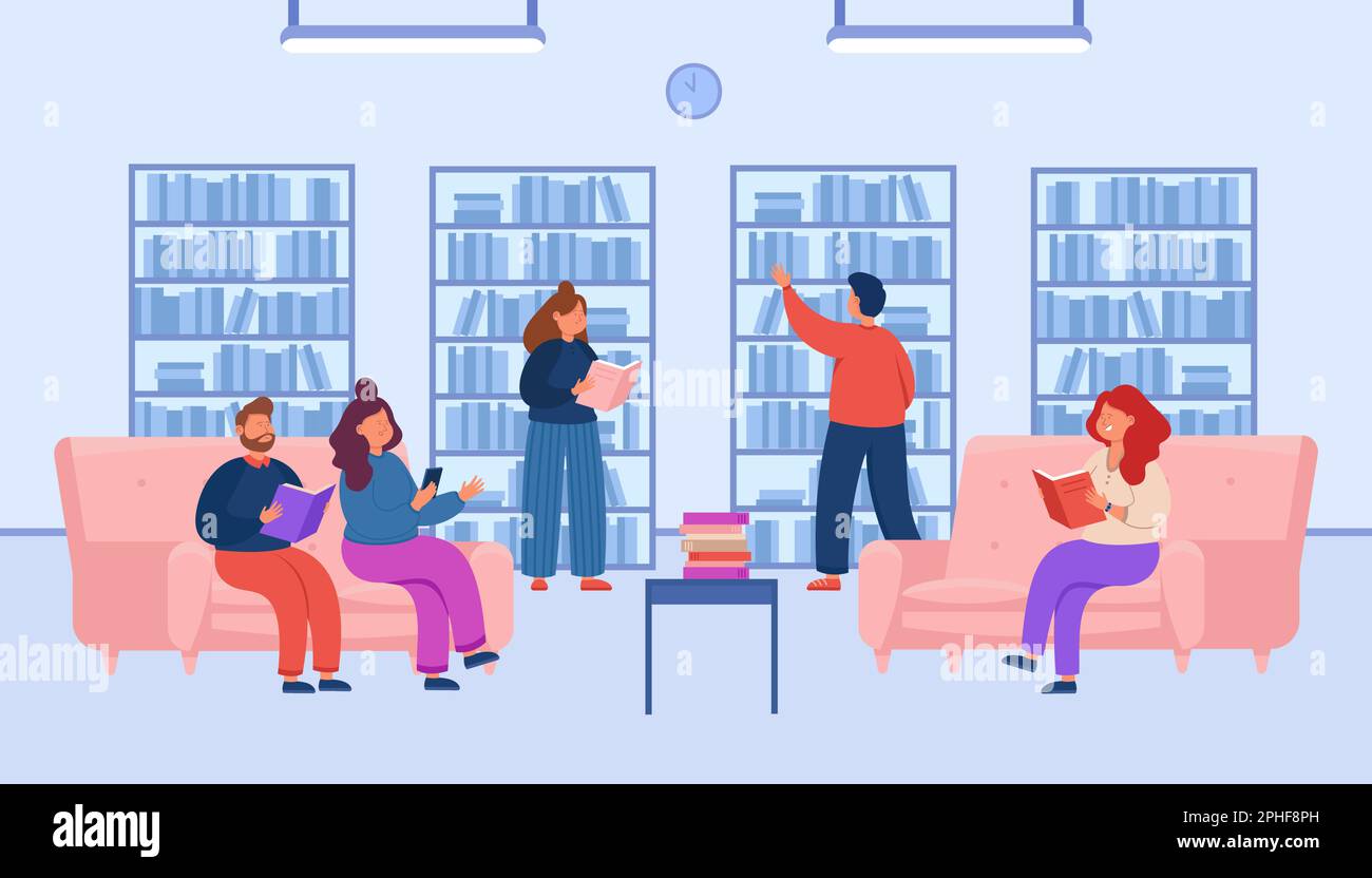 Bookcases Stock Vector Images - Alamy