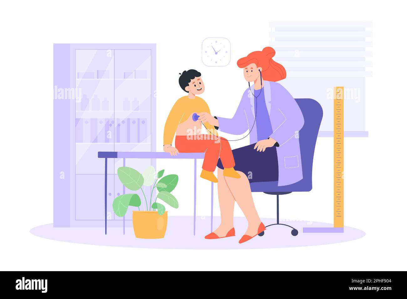 Pediatrics exam room Cut Out Stock Images & Pictures - Alamy