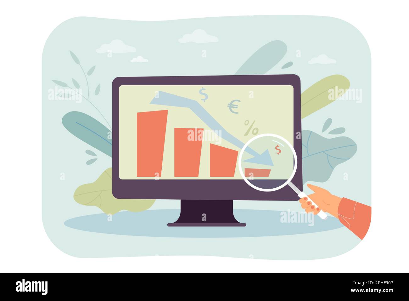 Profit through risk Stock Vector Images - Alamy