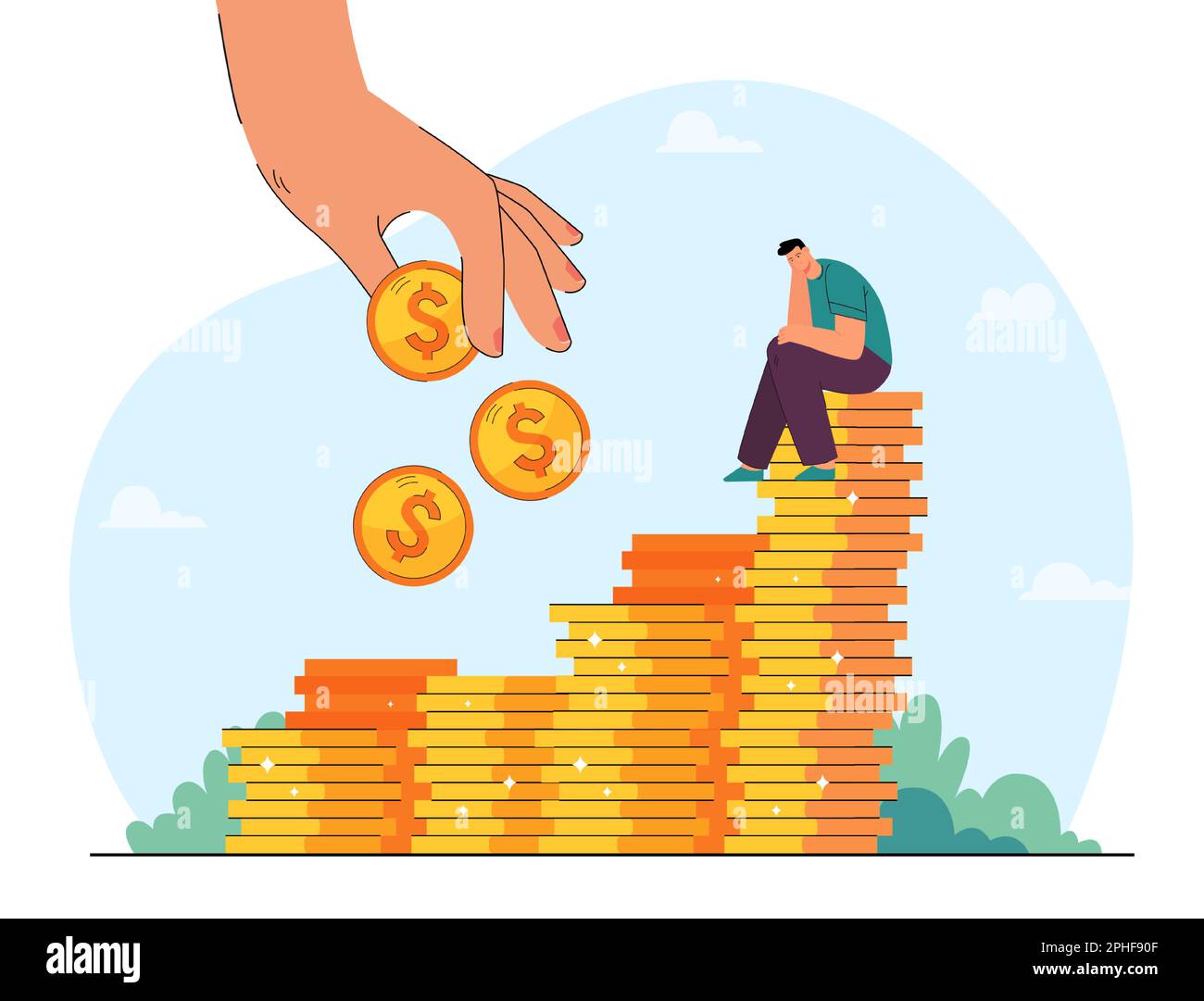 Sad stack Cut Out Stock Images & Pictures - Alamy