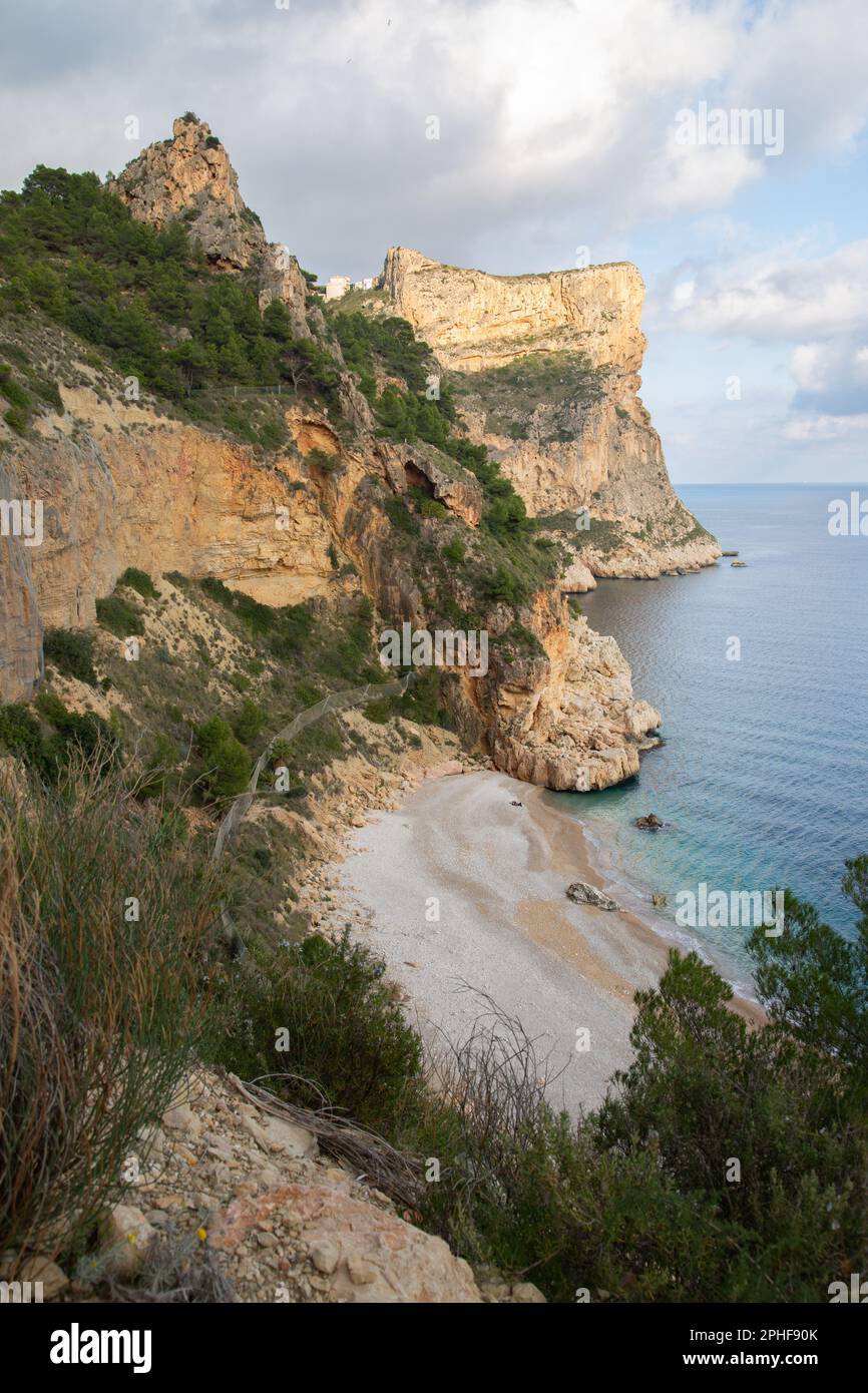 Moraig beach hi-res stock photography and images - Alamy