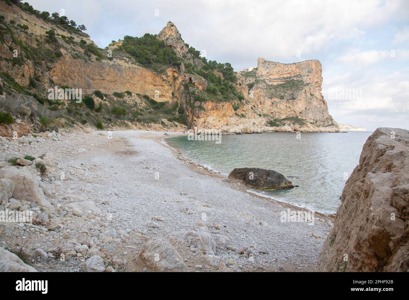 Moraig beach hi-res stock photography and images - Alamy