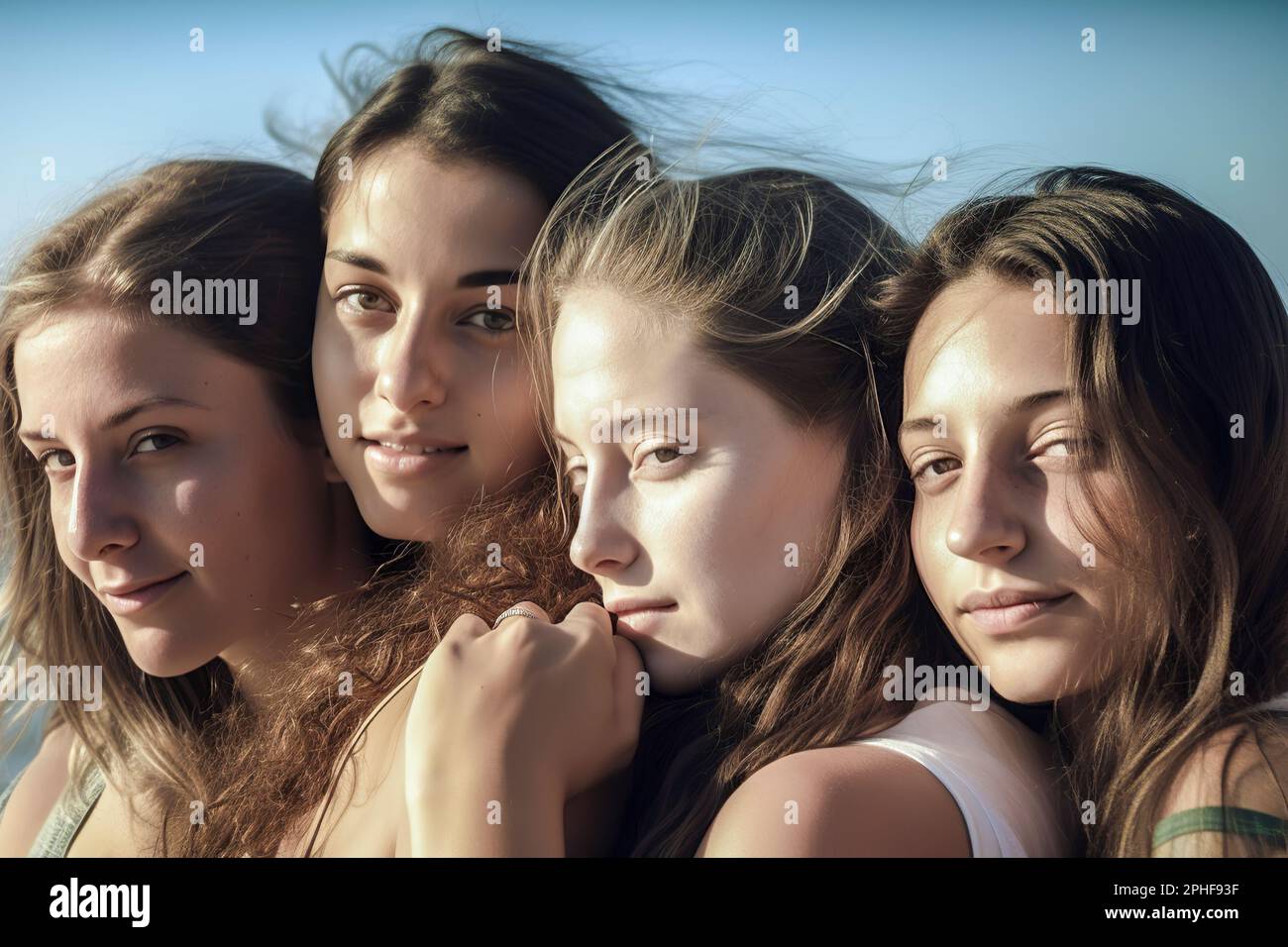 Babes on beach hi-res stock photography and images - Alamy