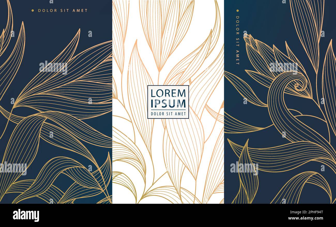 Set of vector design elements labels, frames, wedding invitations ...