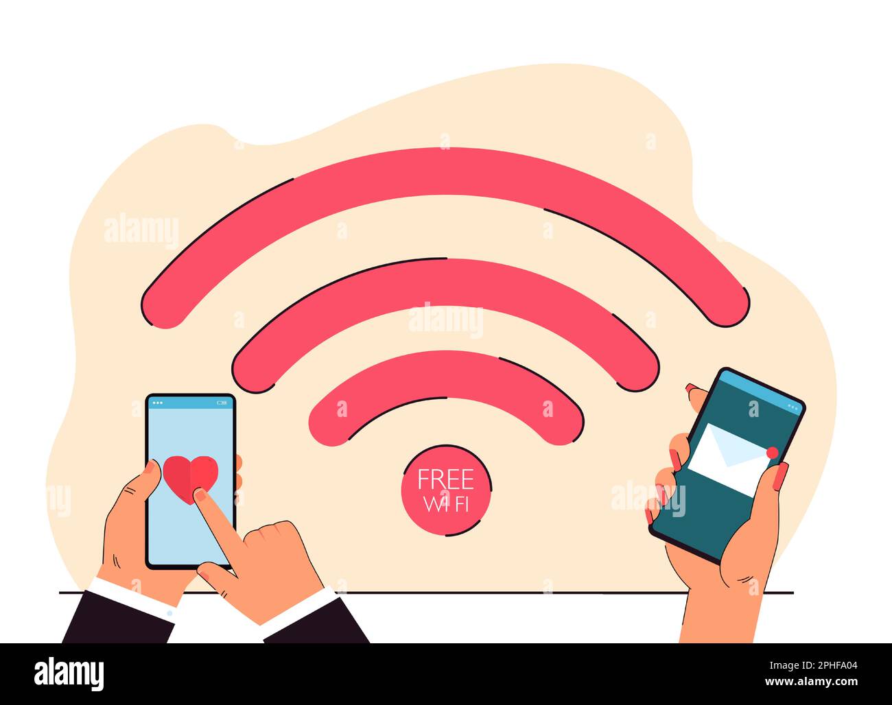 Hand free phone Cut Out Stock Images & Pictures - Alamy