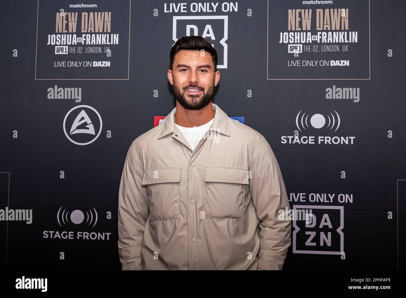 LONDON, UNITED KINGDOM. 27th Mar, 2023. Liam Reardon attends the Joshua ...