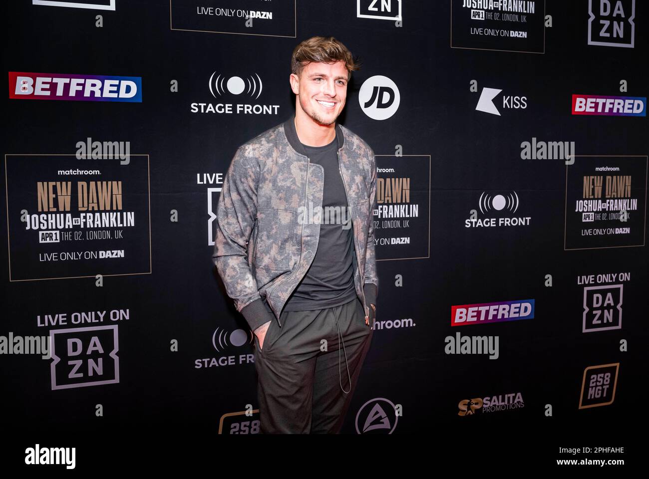 LONDON, UNITED KINGDOM. 27th Mar, 2023. Luca Bish poses for a ...