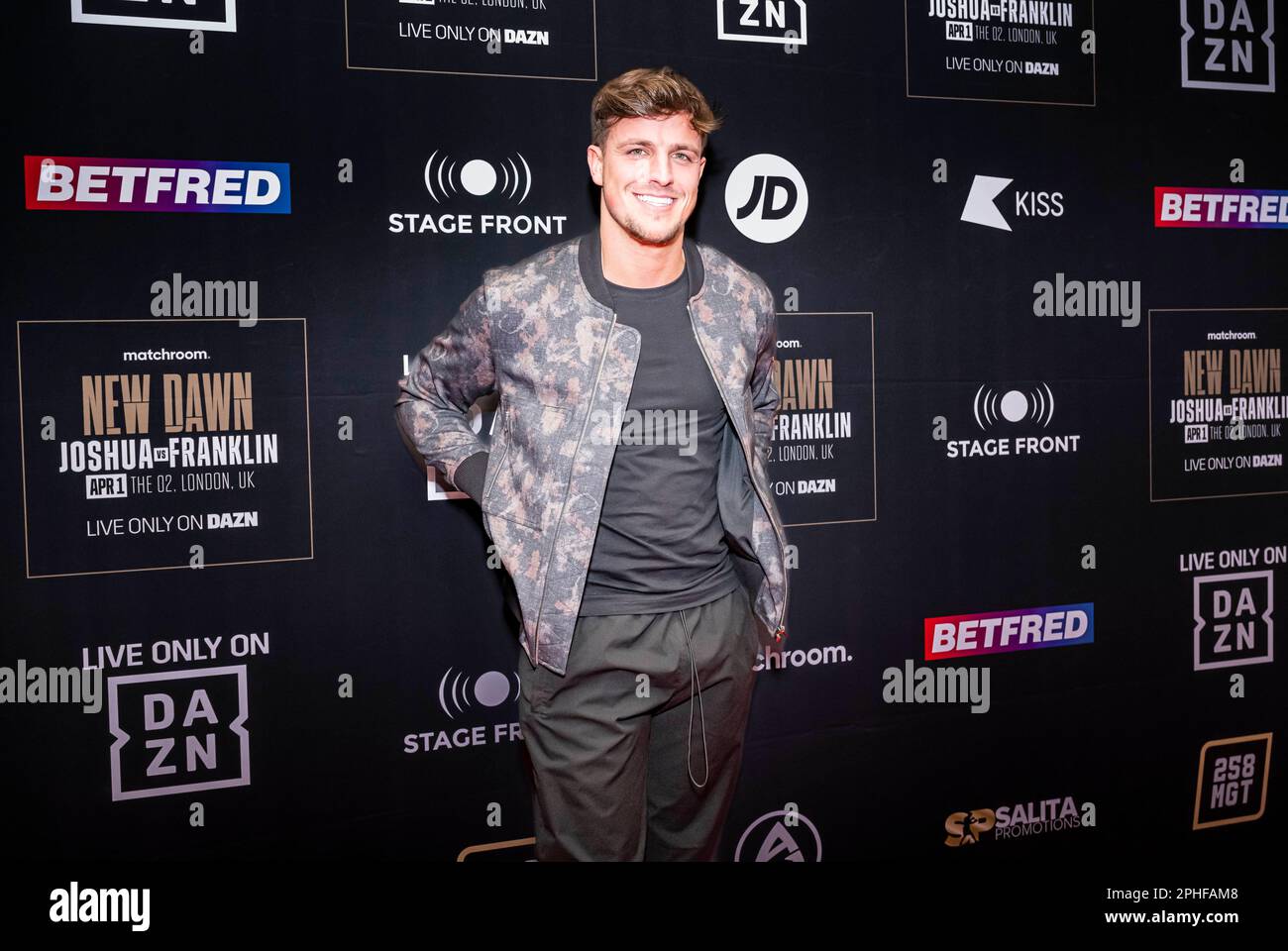 LONDON, UNITED KINGDOM. 27th Mar, 2023. Luca Bish poses for a ...