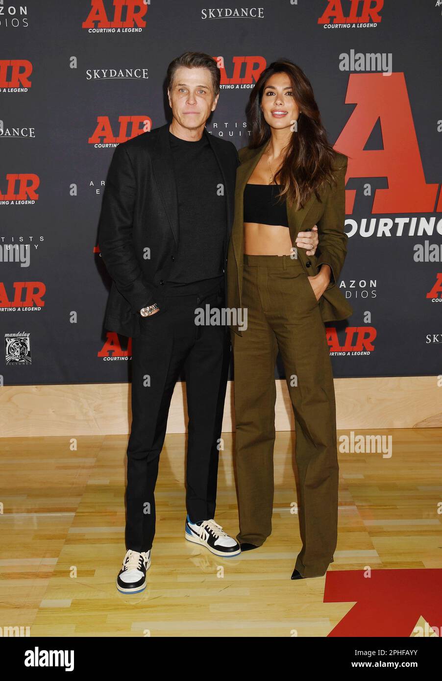 Los Angeles, California, USA. 27th Mar, 2023. (L-R) Patrick Whitesell ...