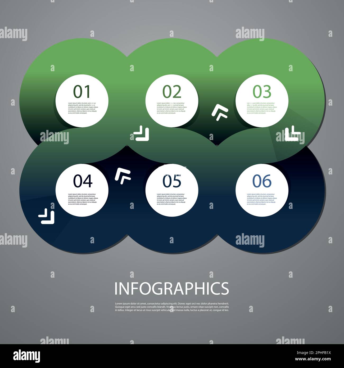 Infographics Cover - Circle Designs with Icons Stock Vector Image & Art ...