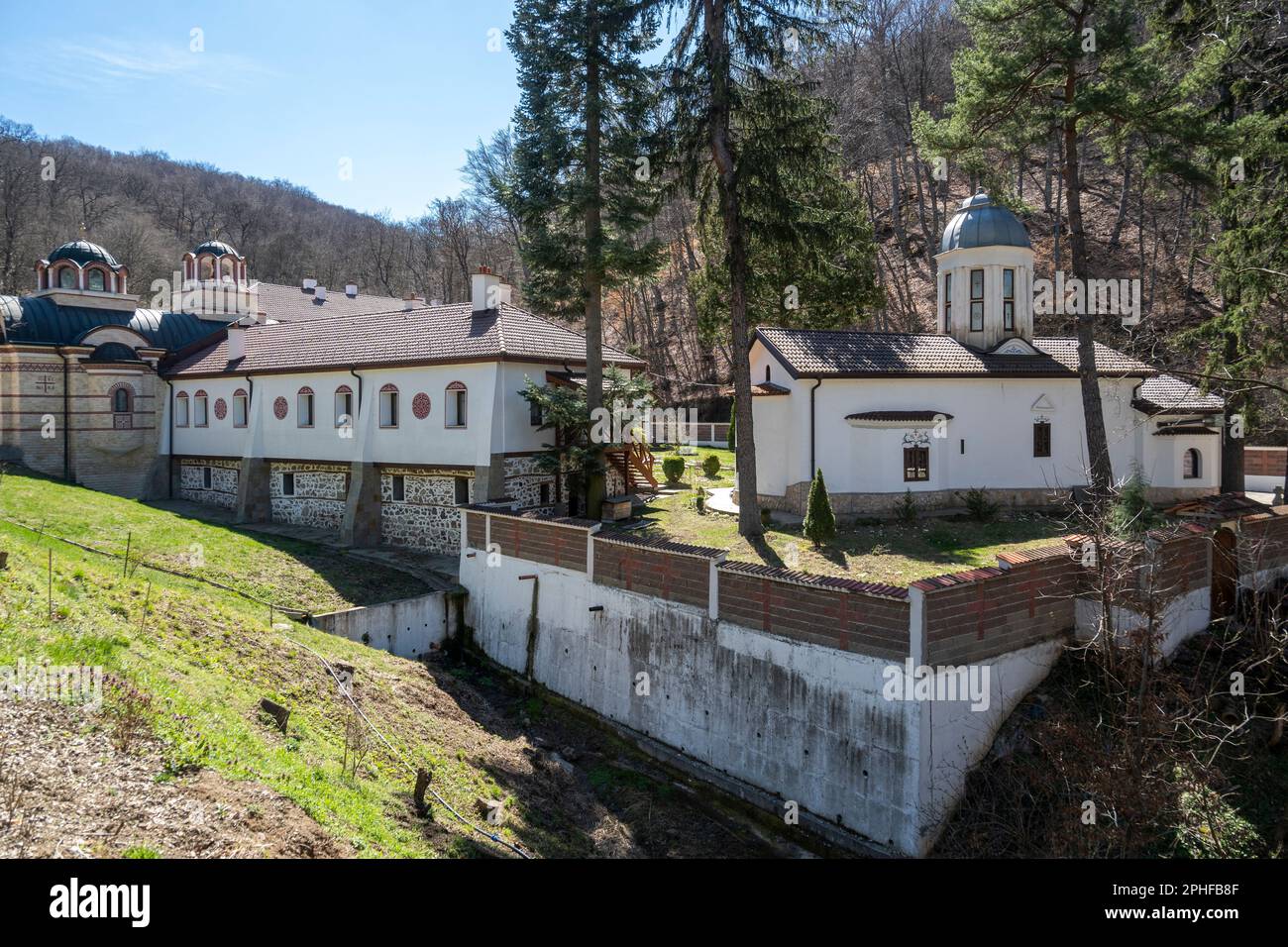 Orthodox Divotino Monastery dedicated to Holy Trinity at Lyulin ...