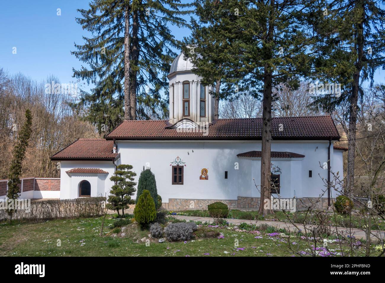 Orthodox Divotino Monastery dedicated to Holy Trinity at Lyulin ...