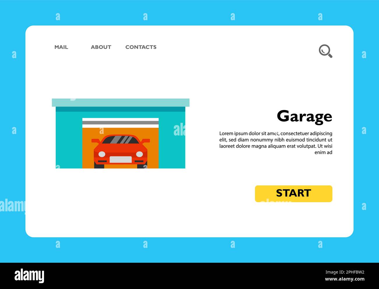 Garage symbol icon Stock Vector Image & Art - Alamy