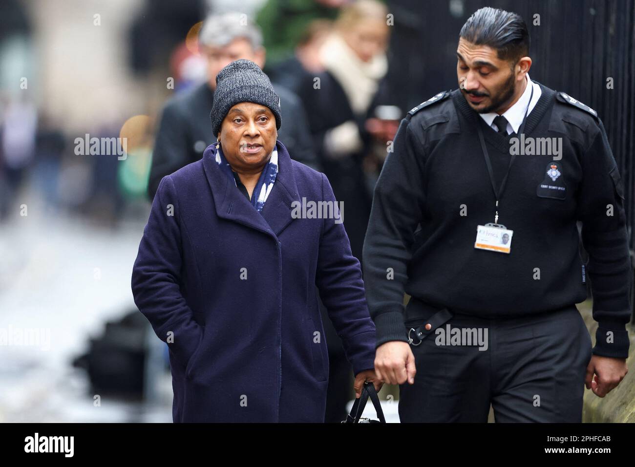 Doreen lawrence at the high court hi-res stock photography and images ...