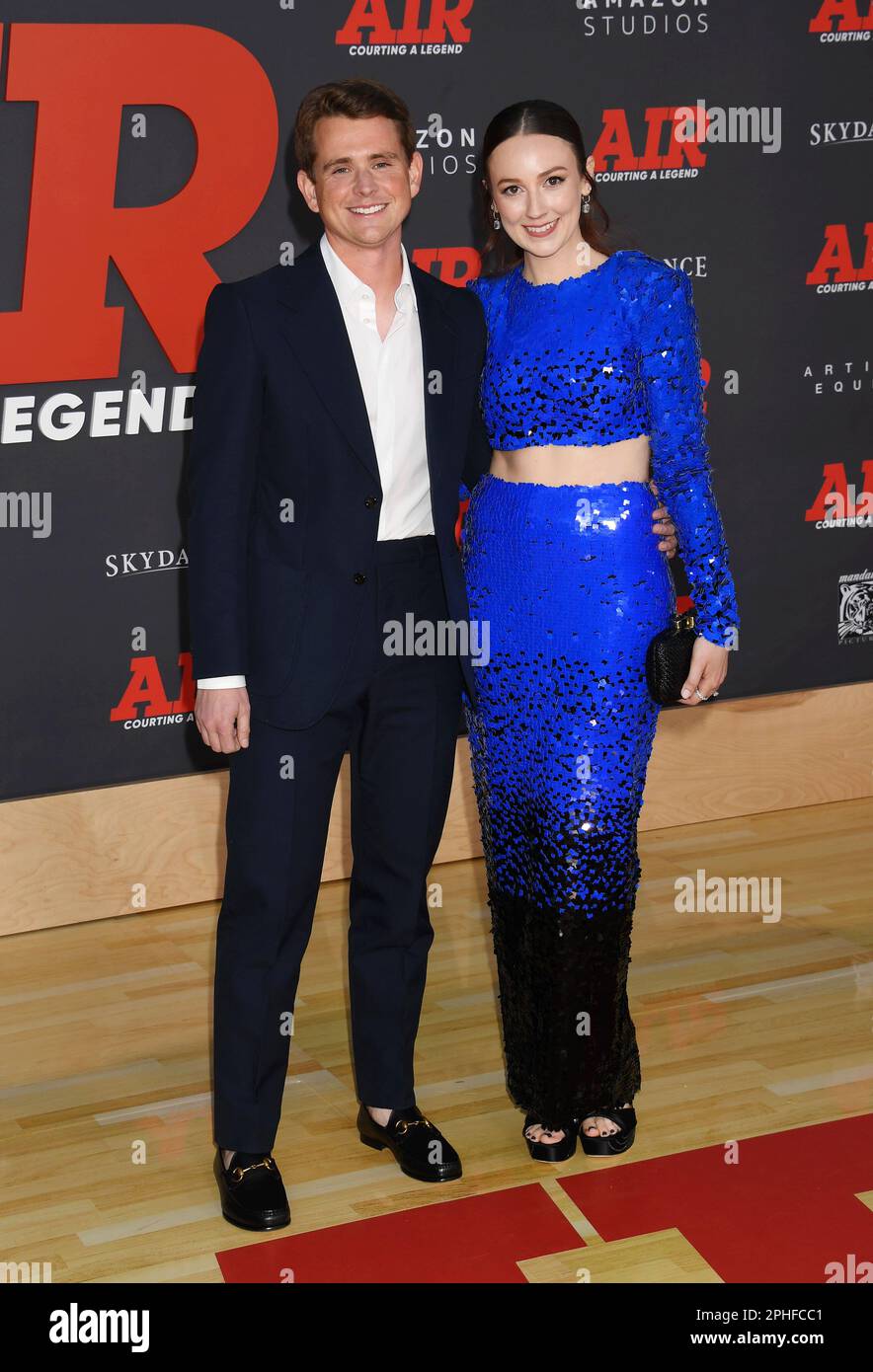 Los Angeles, California, USA. 27th Mar, 2023. Alex Convery, Quinn ...