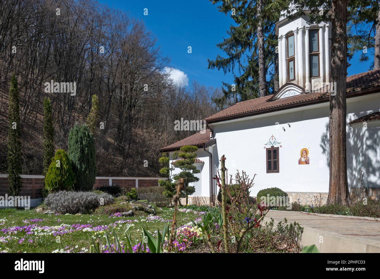 Orthodox Divotino Monastery dedicated to Holy Trinity at Lyulin ...