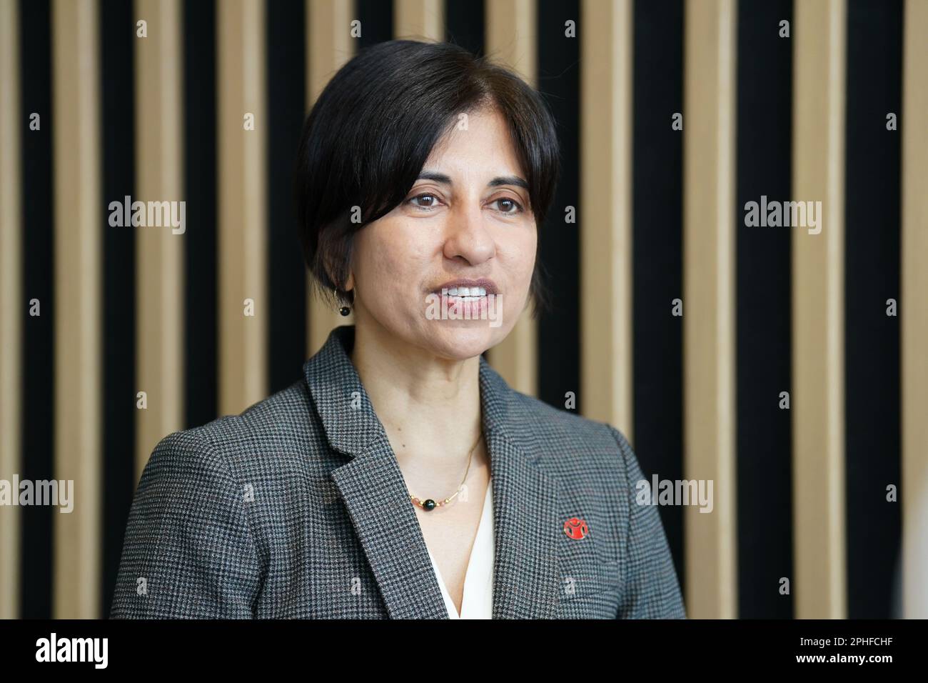 Save the Children's Country Director for Ukraine, Sonia Khush, talks to ...