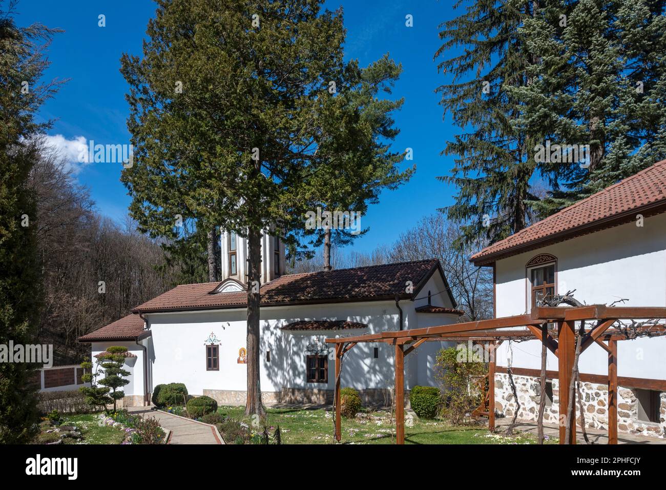 Orthodox Divotino Monastery dedicated to Holy Trinity at Lyulin ...