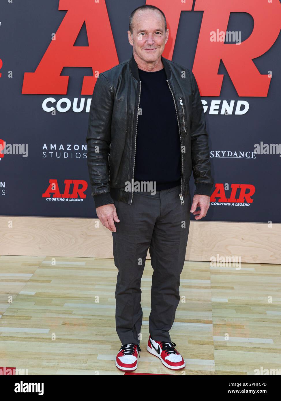 WESTWOOD, LOS ANGELES, CALIFORNIA, USA - MARCH 27: Clark Gregg arrives ...