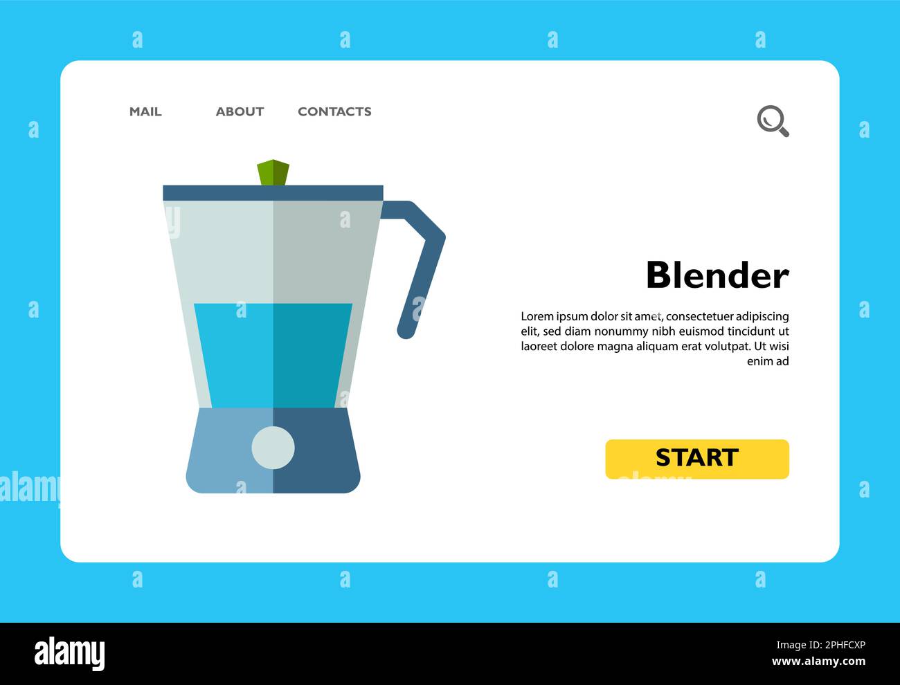 Kitchen blender icon Stock Vector Image & Art - Alamy