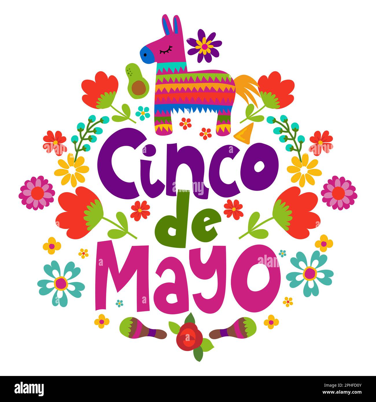 Maracas flowers Cut Out Stock Images & Pictures - Alamy