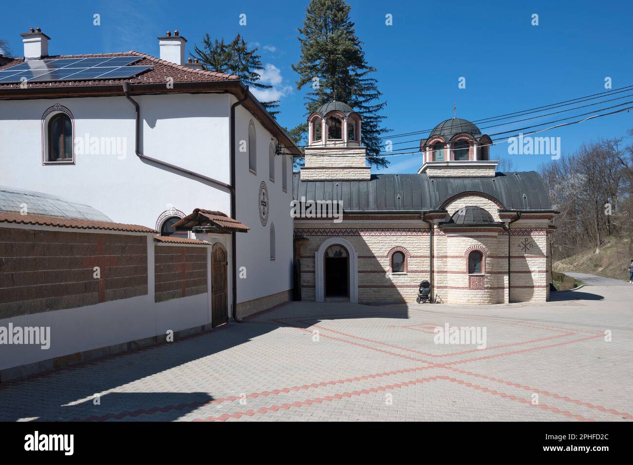 Orthodox Divotino Monastery dedicated to Holy Trinity at Lyulin ...