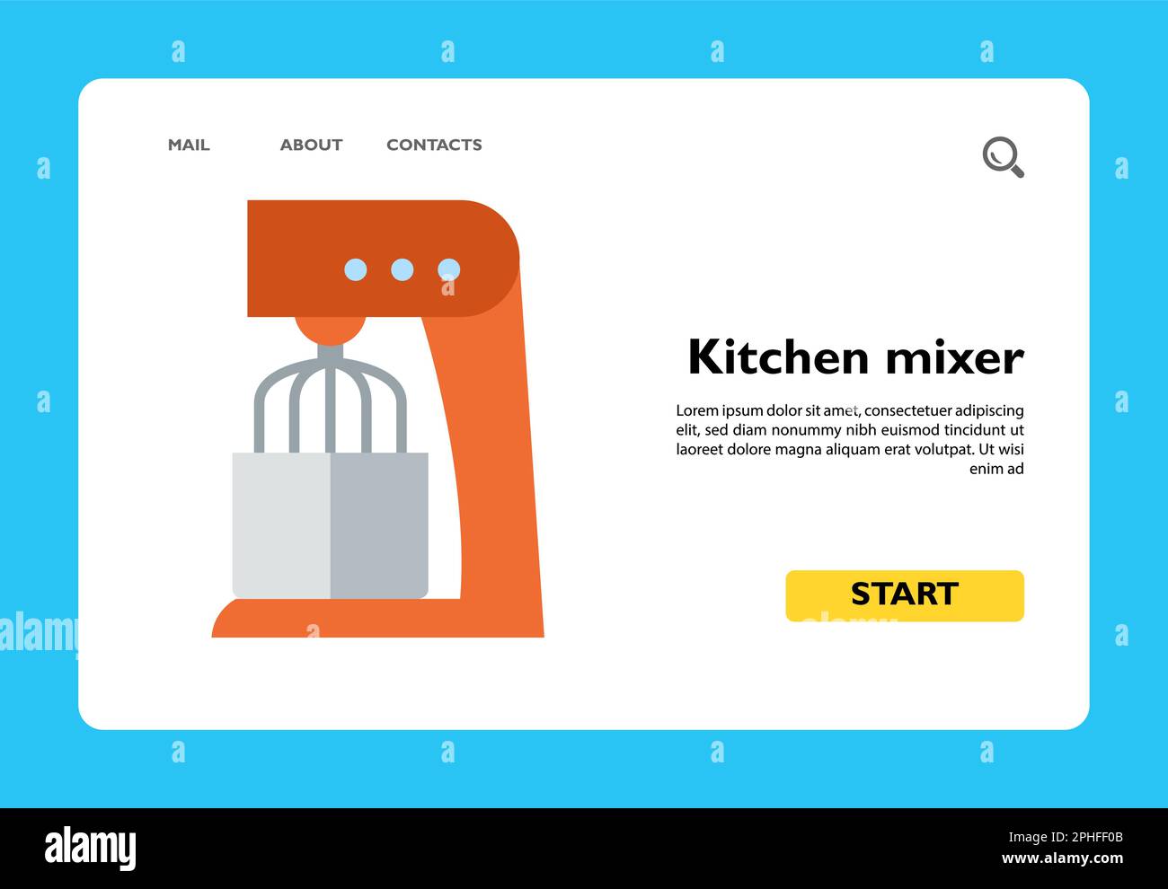 Kitchen mixer icon Stock Vector Image & Art - Alamy