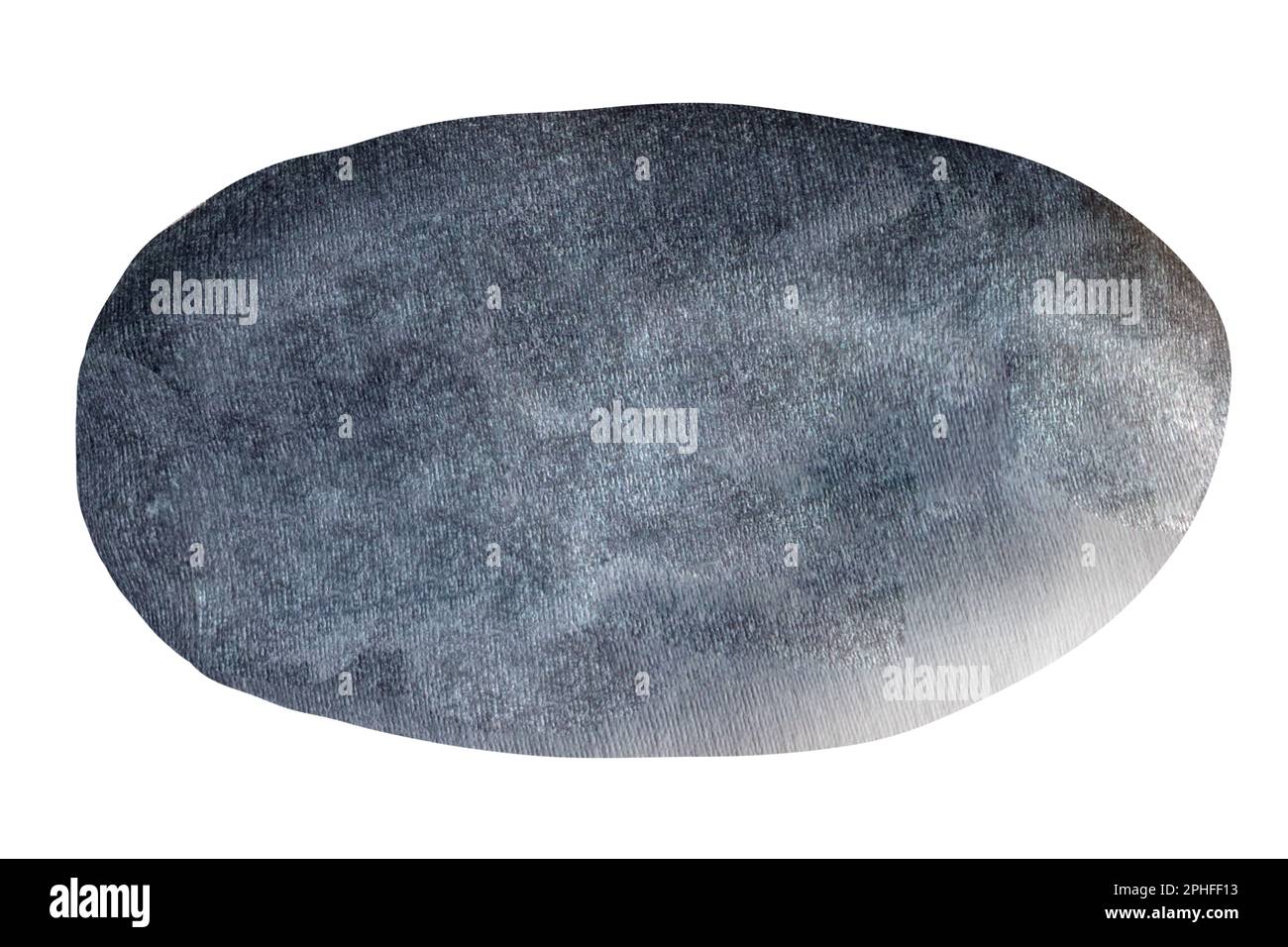 Watercolor spots of different shapes.A set of watercolor circles ...