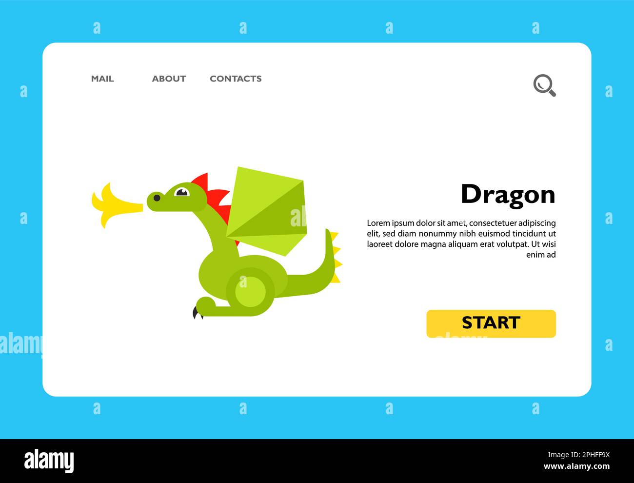 Fire-breathing dragon icon Stock Vector Image & Art - Alamy