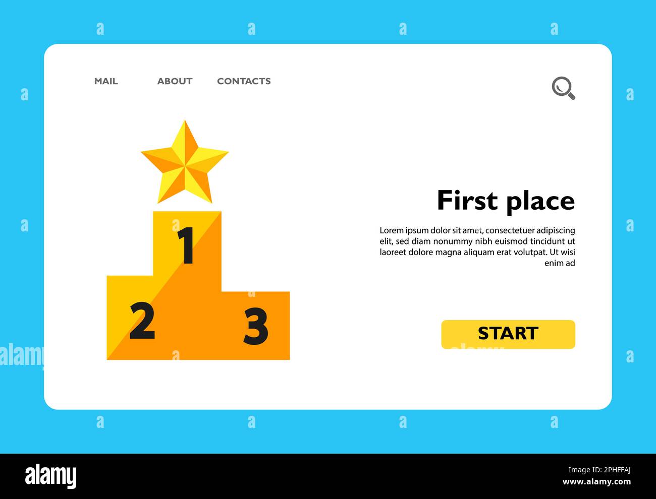 First place icon Stock Vector Image & Art - Alamy