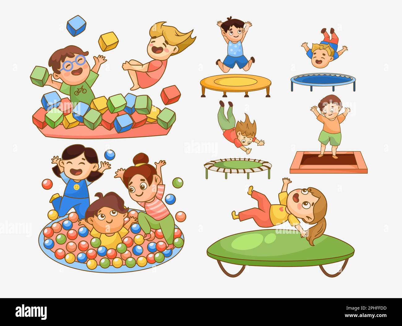 Children pool birthday Stock Vector Images - Alamy