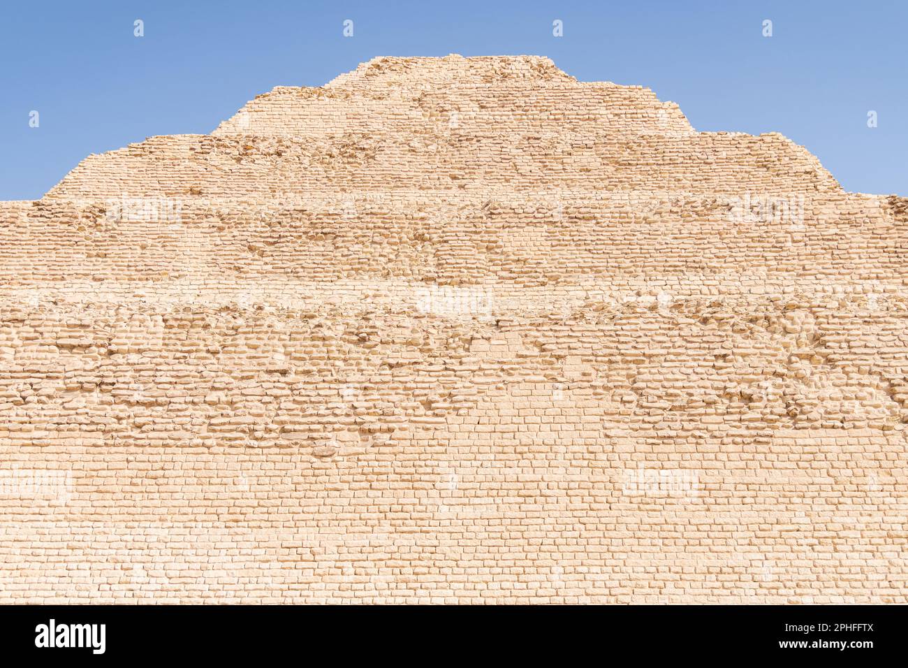 The Step Pyramid at the Saqqara Necropolis in Giza, Egypt Stock Photo ...