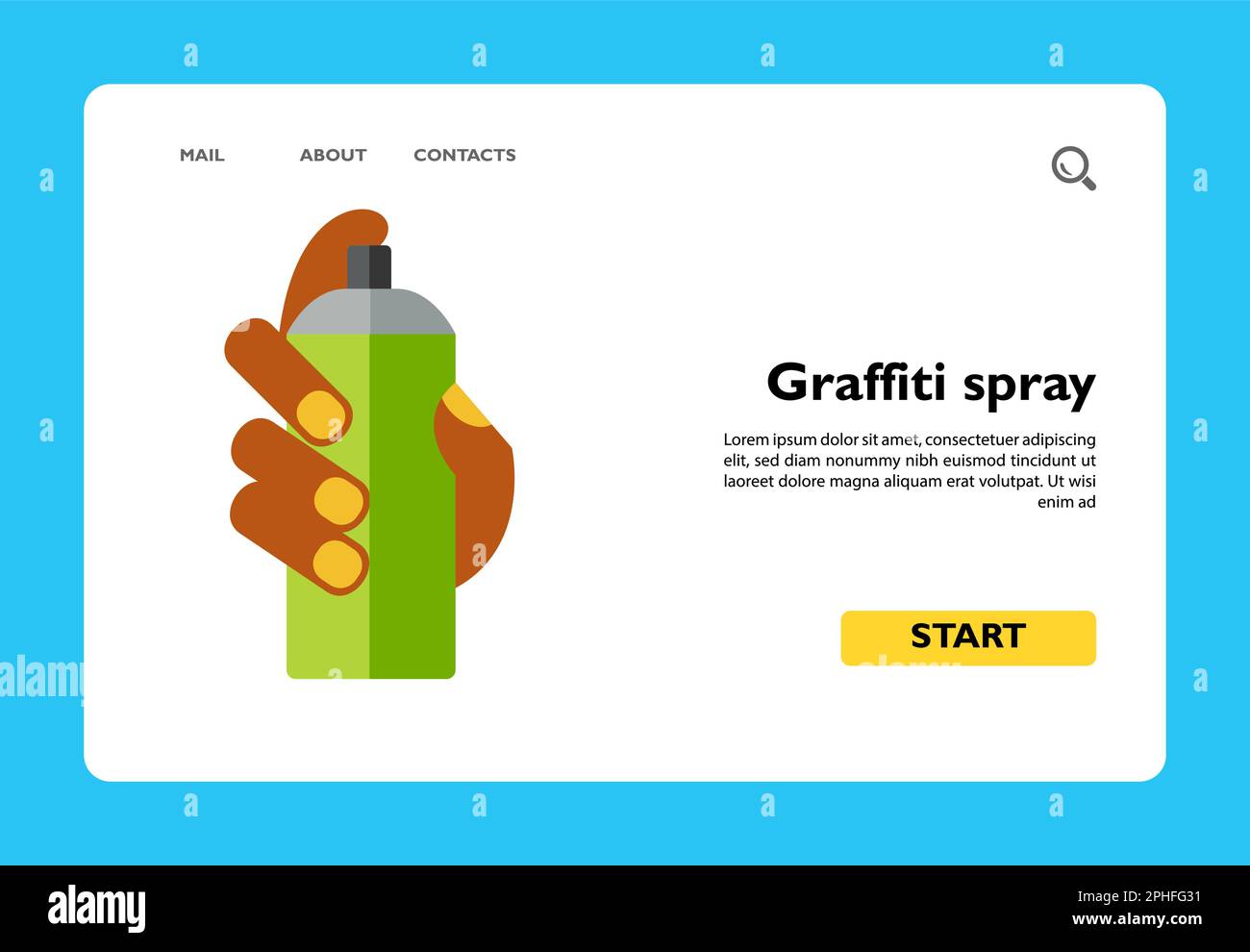 Graffiti spray icon Stock Vector Image & Art - Alamy