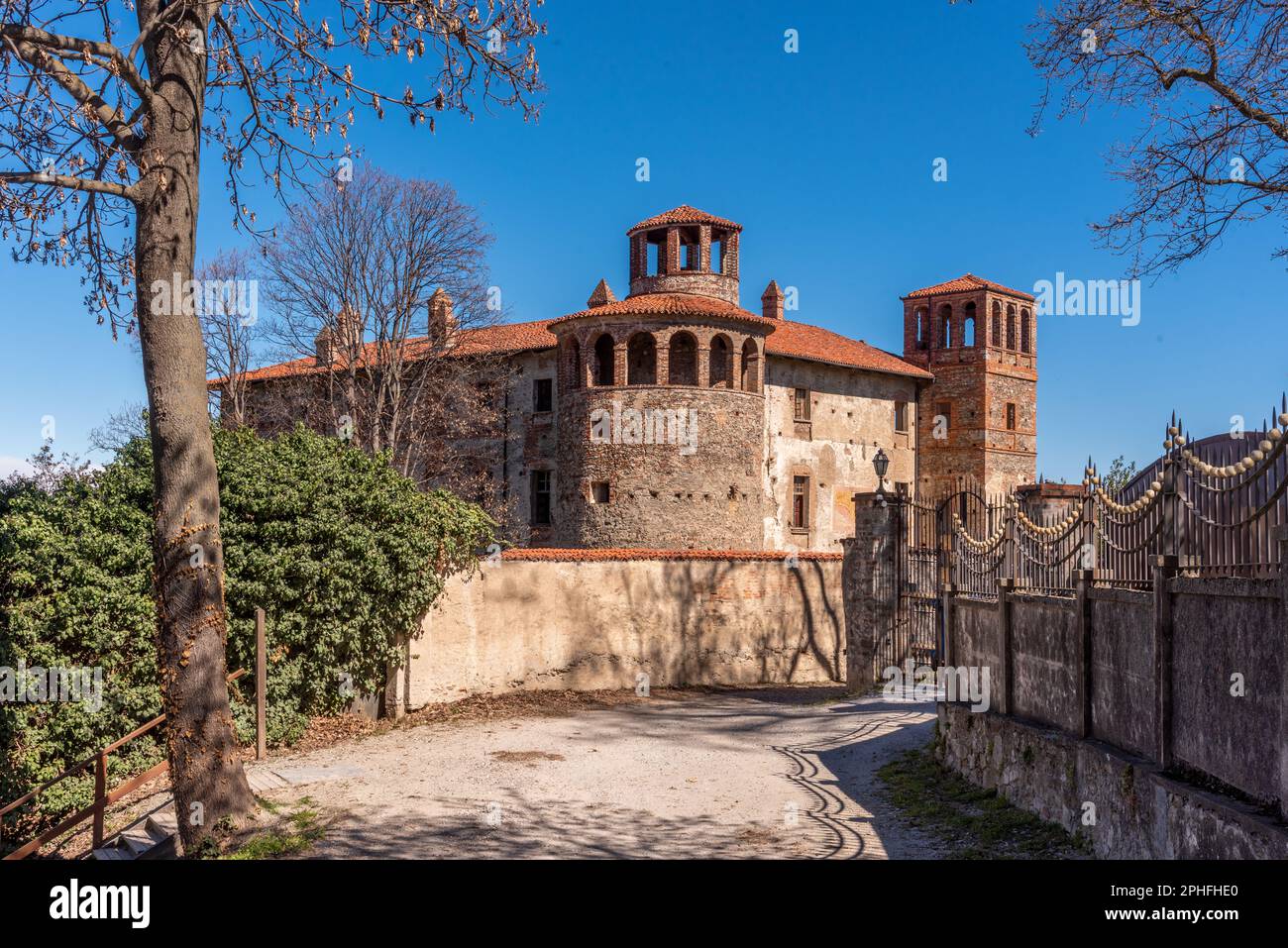 Saluzzo castle hi-res stock photography and images - Alamy