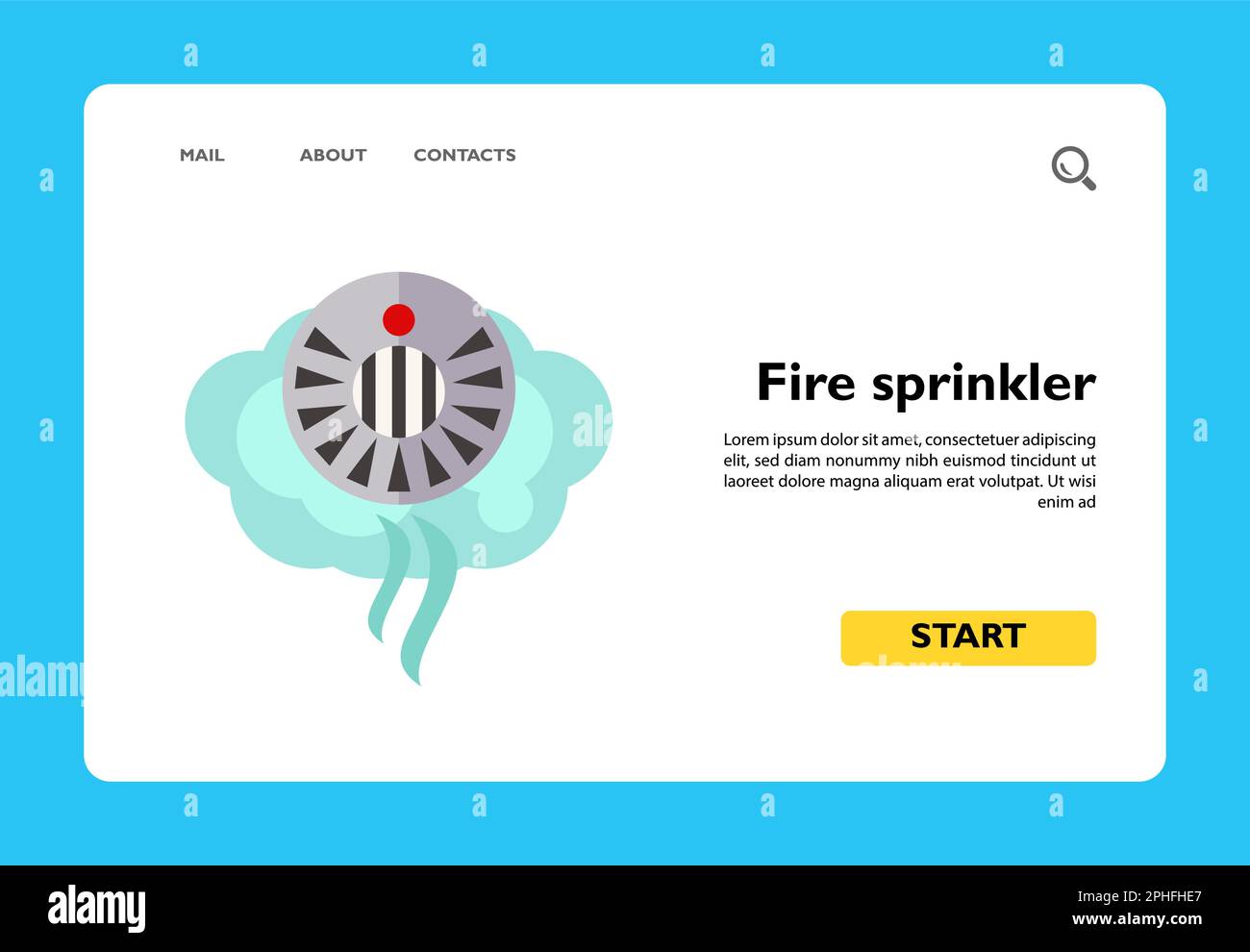 Fire sprinkler icon Stock Vector Image & Art - Alamy